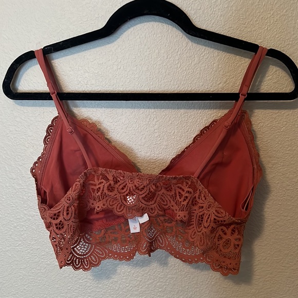 Target | Intimates & Sleepwear | Target Bralette Orange Lace | Poshmark